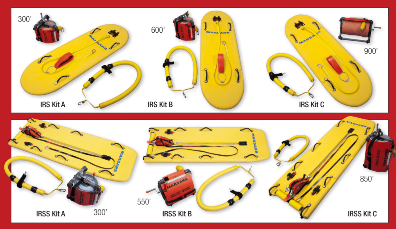Ice Rescue Sled Kits NEW - MARSARS® Water Rescue Systems