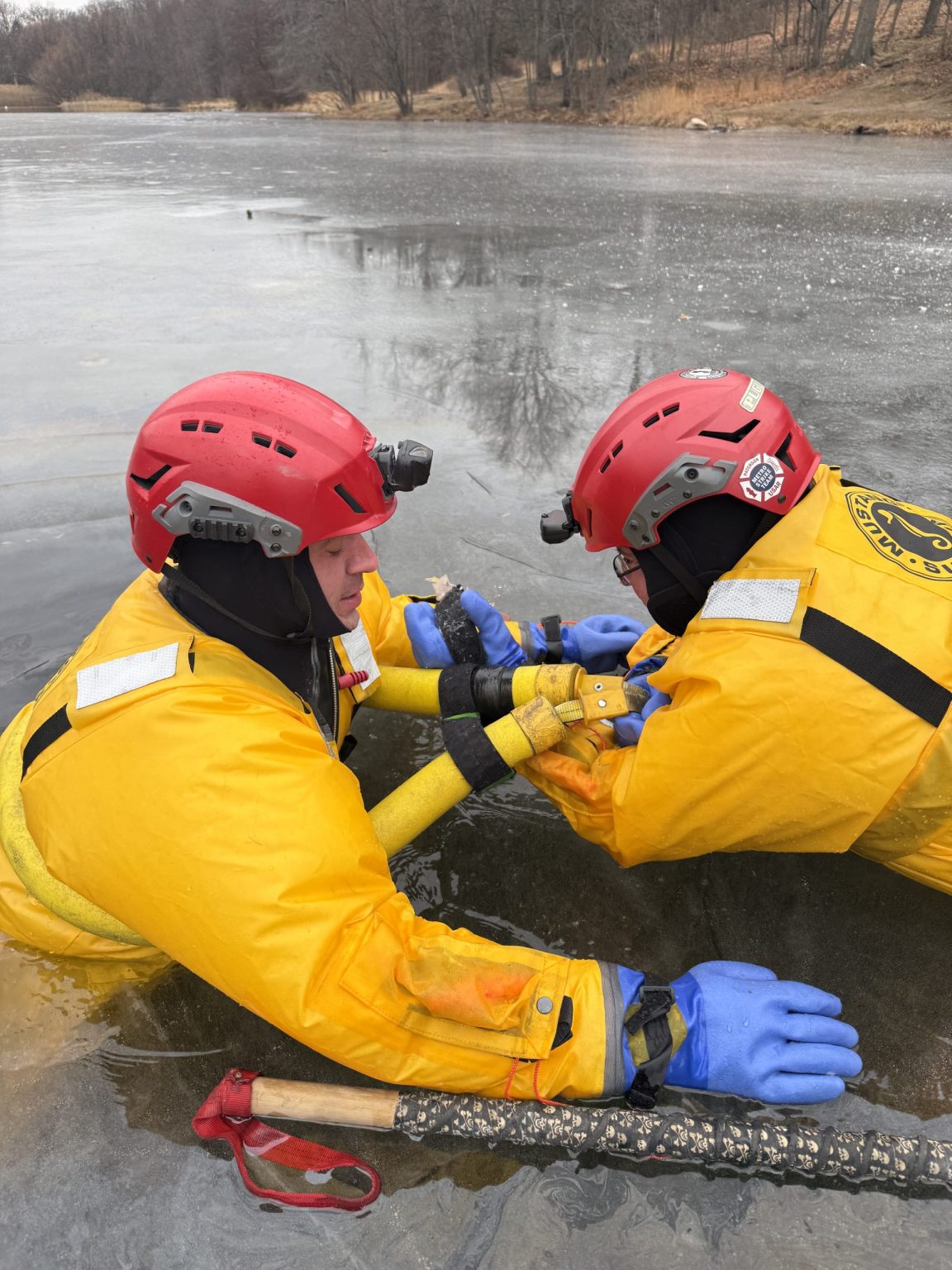 Ice Rescue Tether Reels, Bags, & Slings - MARSARS® Water Rescue Systems